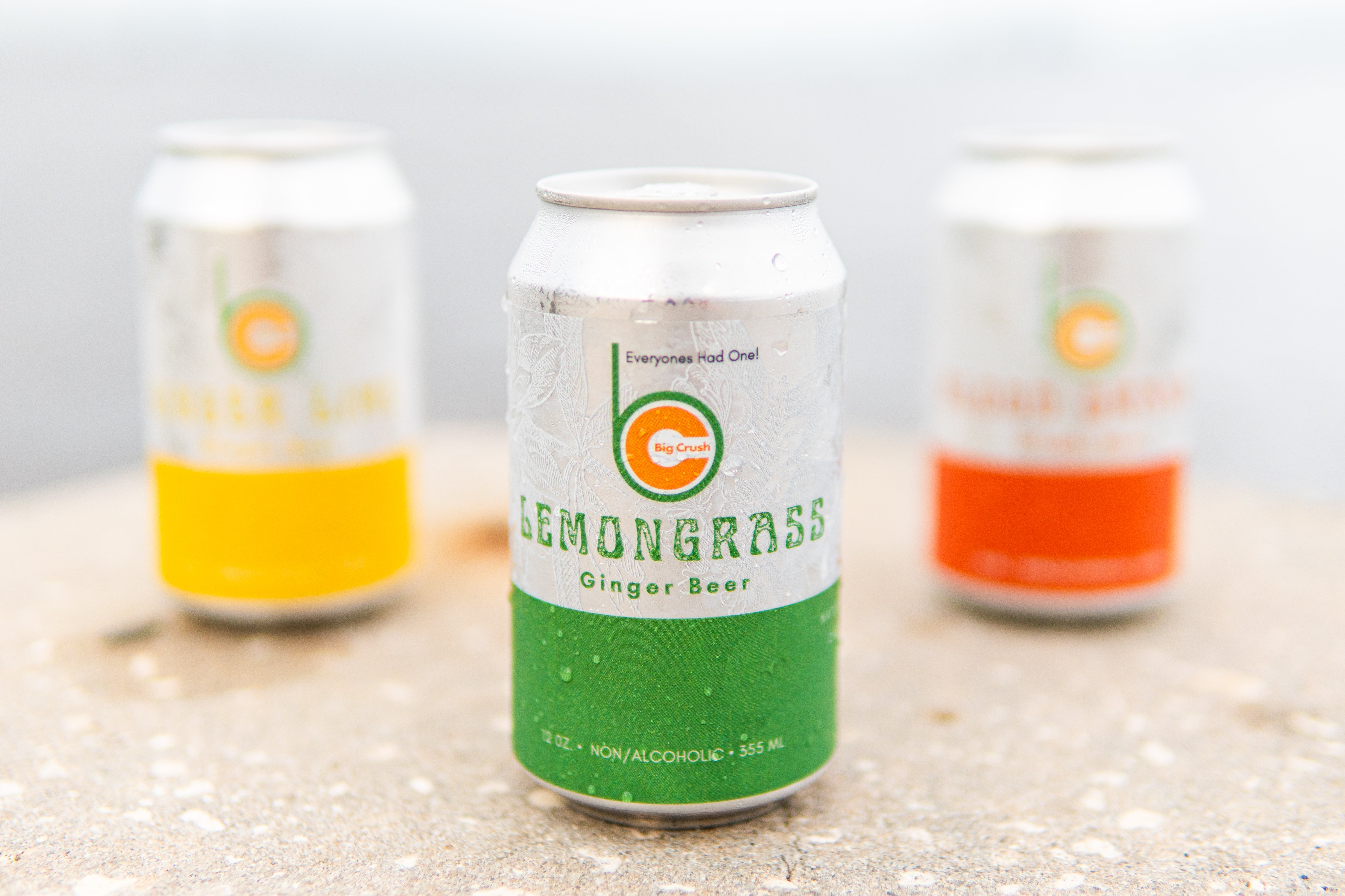 4 pack Lemongrass – Big Crush Ginger Beer