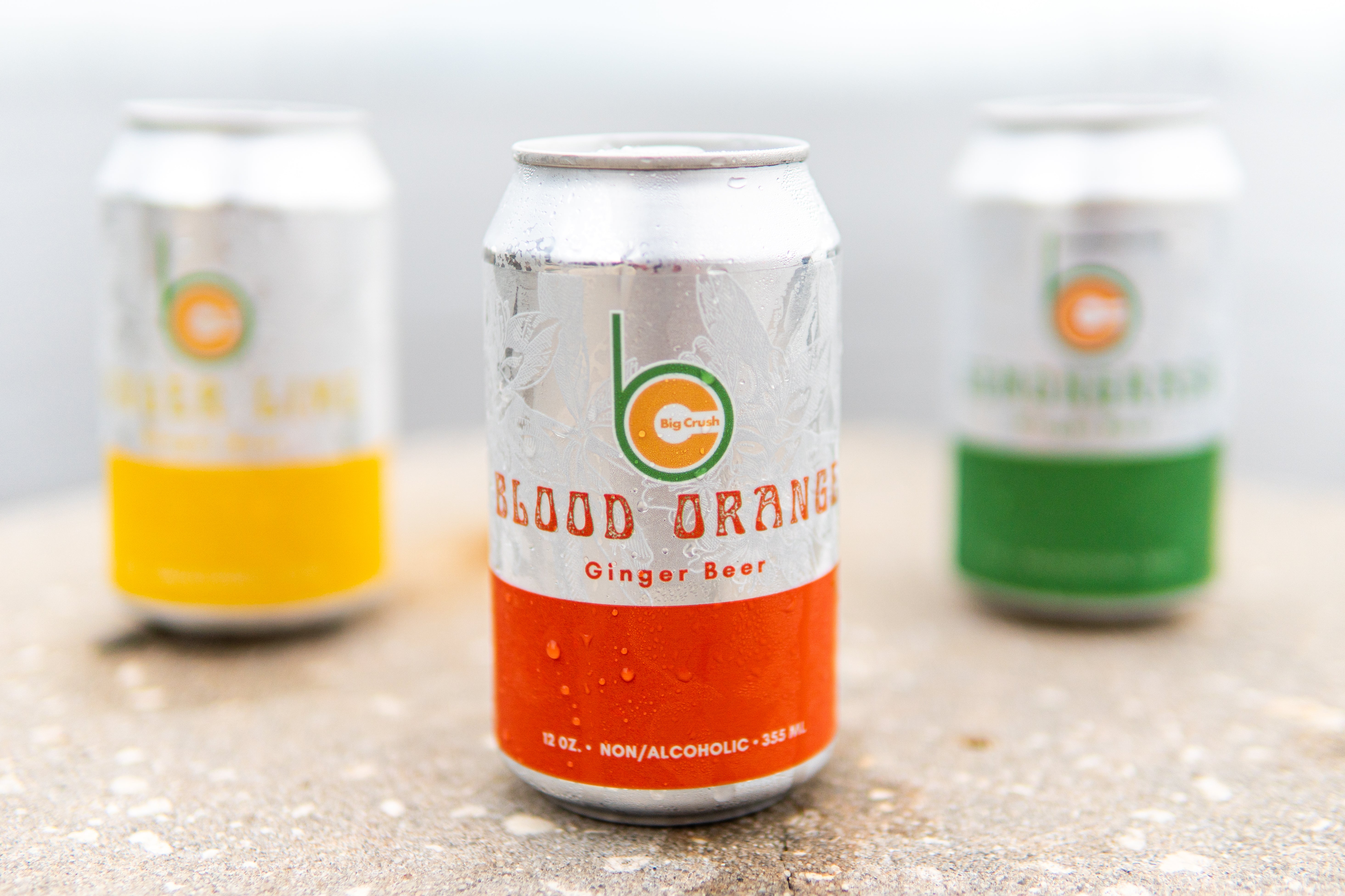 4 pack of Blood Orange – Big Crush Ginger Beer